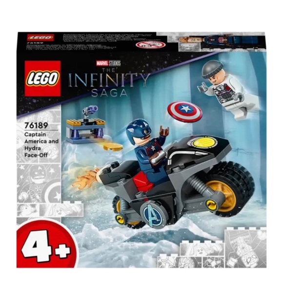 Lego | Toys | Lego 7689 Marvel Super Heroes Captain America And Hydra ...